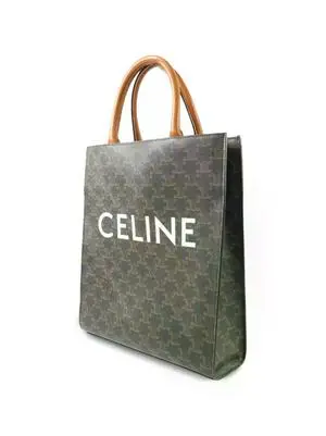 Celine Large Triomphe Cabas Tote Bag - Brown