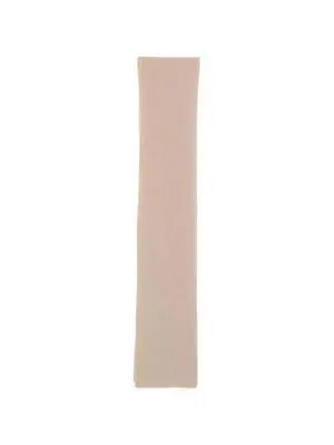 N.peal Ribbed Cashmere Scarf - Neutrals