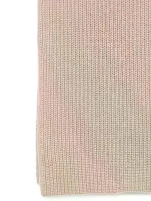 N.peal Ribbed Cashmere Scarf