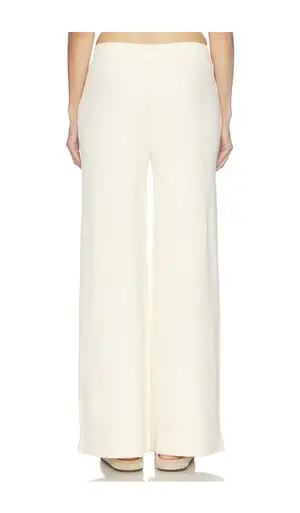 NEGATIVE UNDERWEAR Waffle Knit Track Pant In . Also - Cream