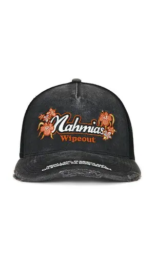NAHMIAS Wipeout Trucker Hat - Black