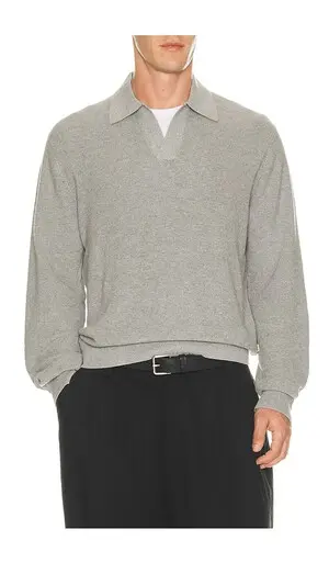 Nn07 Hope Rib Knit Polo 60060 In . Also - Grey