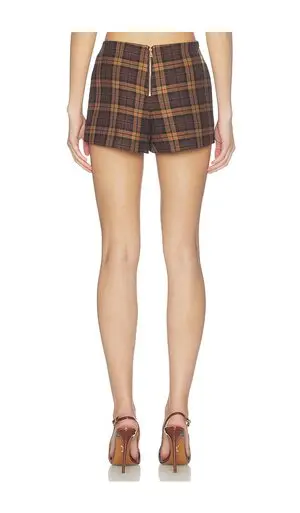 Alice + Olivia Mace Mini Skort In . Also