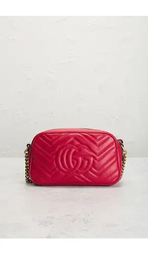 FWRD RENEW Gucci Mini Gg Marmont Shoulder Bag