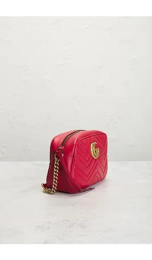 FWRD RENEW Gucci Mini Gg Marmont Shoulder Bag