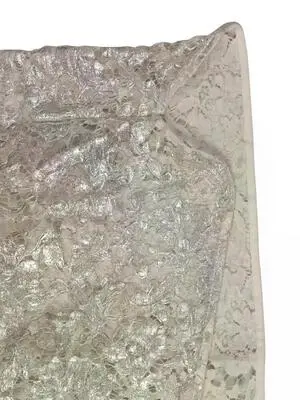 Valentino Garavani Floral-lace Metallic Shirt