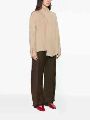 RAME Draped Button-fastening Shirt