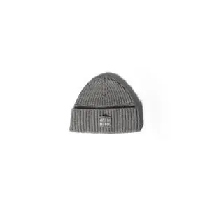 Miu Miu Wool And Cashmere Beanie - Grey