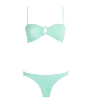 Hunza G Misty Pearly Hoop Bikini - Green