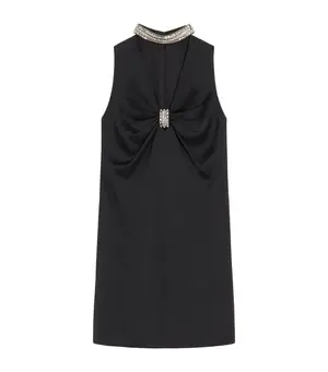 Valentino Garavani Embellished Mini Dress - Black