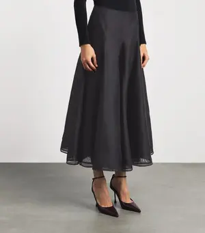 HERSKIND Greta Silk Skirt