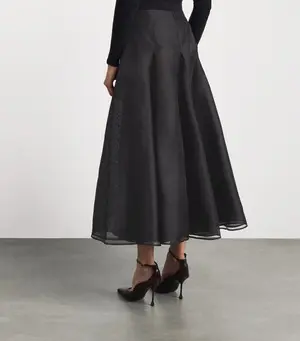 HERSKIND Greta Silk Skirt
