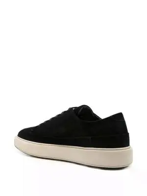 Officine Creative Suede Panelled Sneakers
