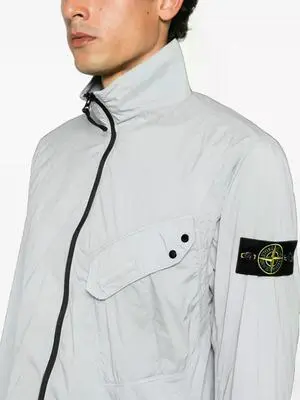 Stone Island Logo-patch Overshirt