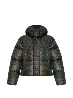 Munthe Vuba Houndstooth-patterned Jacket - Brown