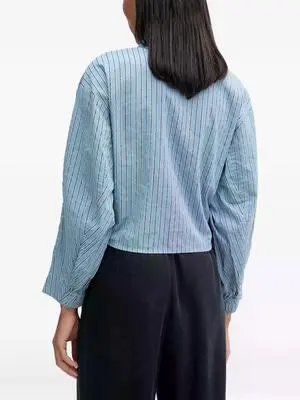 Marc O'polo Striped Drawstring-hem Shirt