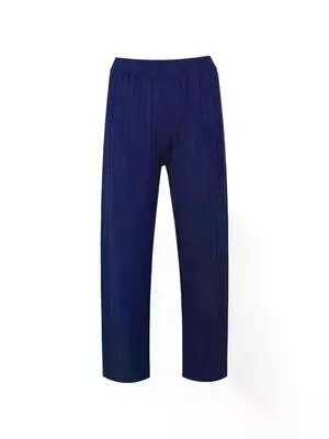 IZAAK AZANEI Cable-knit Trousers