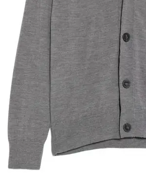 Alpha Studio Button-up V-neck Cardigan