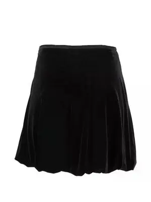 Emporio Armani Velvet Mini Skirt