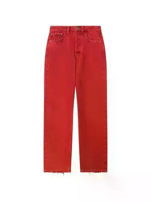 Isabel Marant Étoile Daya Straight-leg Jeans - Red