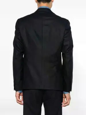 LARDINI Flap-pocket Single-breasted Blazer