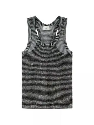 Isabel Marant Étoile Cevara Metallic Striped Top - Black