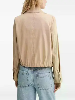 Marc O'polo Notch-lapel Elasticated-hem Jacket