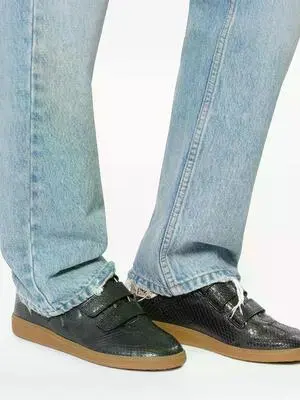 Isabel Marant Étoile Beth Python-embossed Sneakers