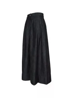 Emporio Armani High-waisted Flared Maxi Skirt
