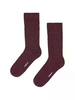 Wolford Ribbed Socks - Red