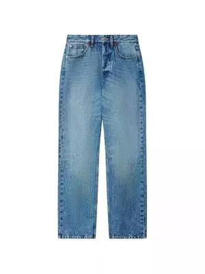 Isabel Marant Étoile Daya Regular Authentic Denim Jeans - Blue