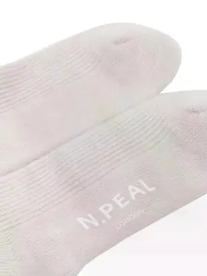 N.peal Ribbed-knit Socks - Neutrals