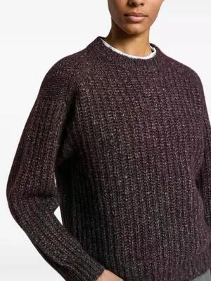 Peserico Chunky-knit Crew-neck Sweater