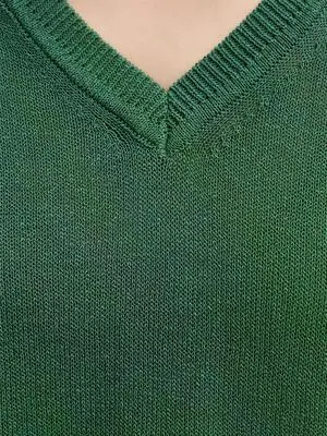 MARC AUREL V-neck Knitted T-shirt