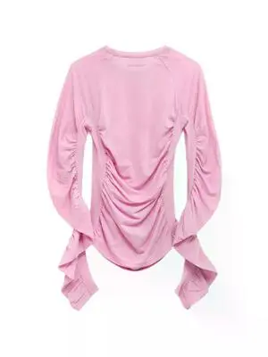 JW Anderson Ruched Long-sleeve Top