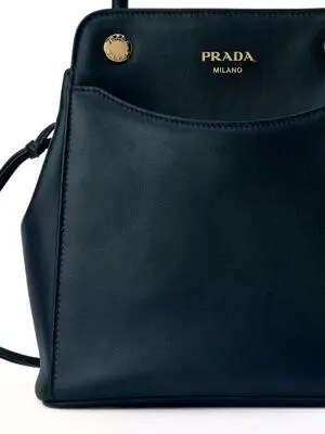 Prada Carry Mini Leather Handbag