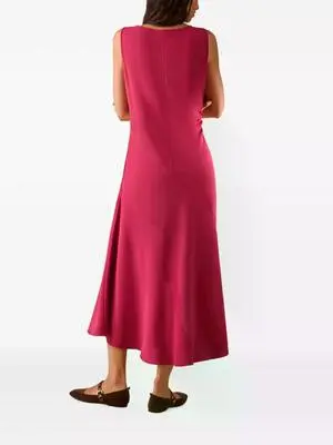 PENNYBLACK Ruched Sleeveless Maxi Dress - Pink
