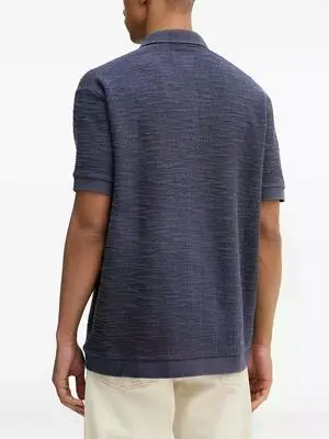 Marc O'polo Textured Short-sleeve Polo Shirt