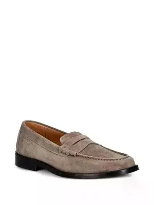 Marc O'polo Suede Penny Loafers - Brown
