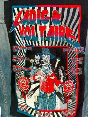 Zadig&Voltaire Buttoned Denim Jacket
