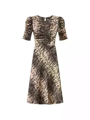 Isabel Marant Étoile Lemila Silk Midi Dress - Neutrals