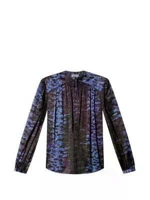 Isabel Marant Étoile Laraya Silk Top - Black