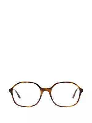 PETER AND MAY Grace Geometric-frame Glasses - Brown