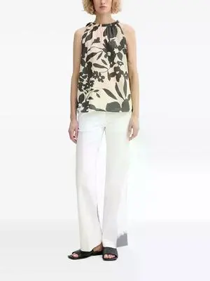 Marc O'polo Floral-print Halterneck Top