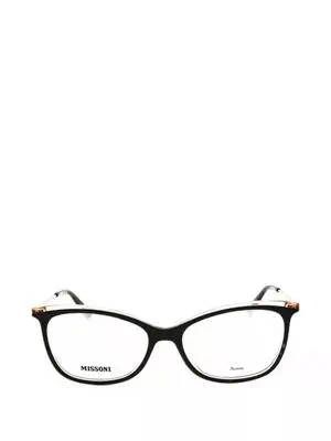 Missoni Cat-eye Frame Glasses - Black