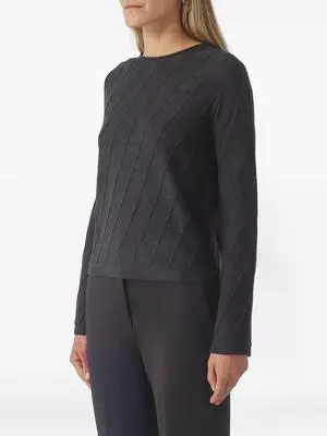 Max Mara Diagonal-ribbed Sweater