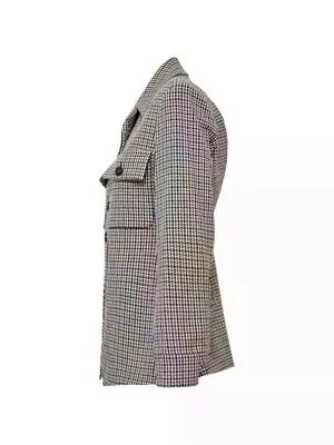 Veronica Beard Molyneux Tailored Houndstooth-pattern Jacket