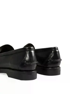 Visvim Fabro-folk Leather Loafers