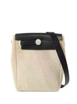 Hermès 1990 Mini Herbag Cross Body Bag - Neutrals