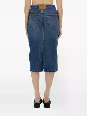 Alexander Wang Pencil Denim Skirt